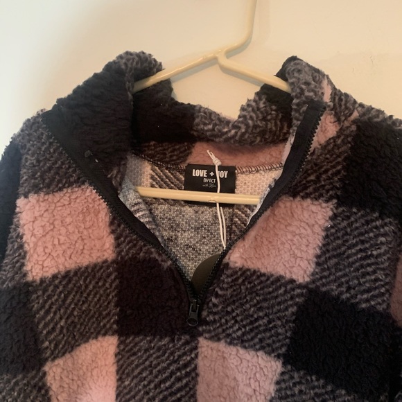 Jackets & Coats | Fuzzy Quarter Zip Fleece | Poshmark